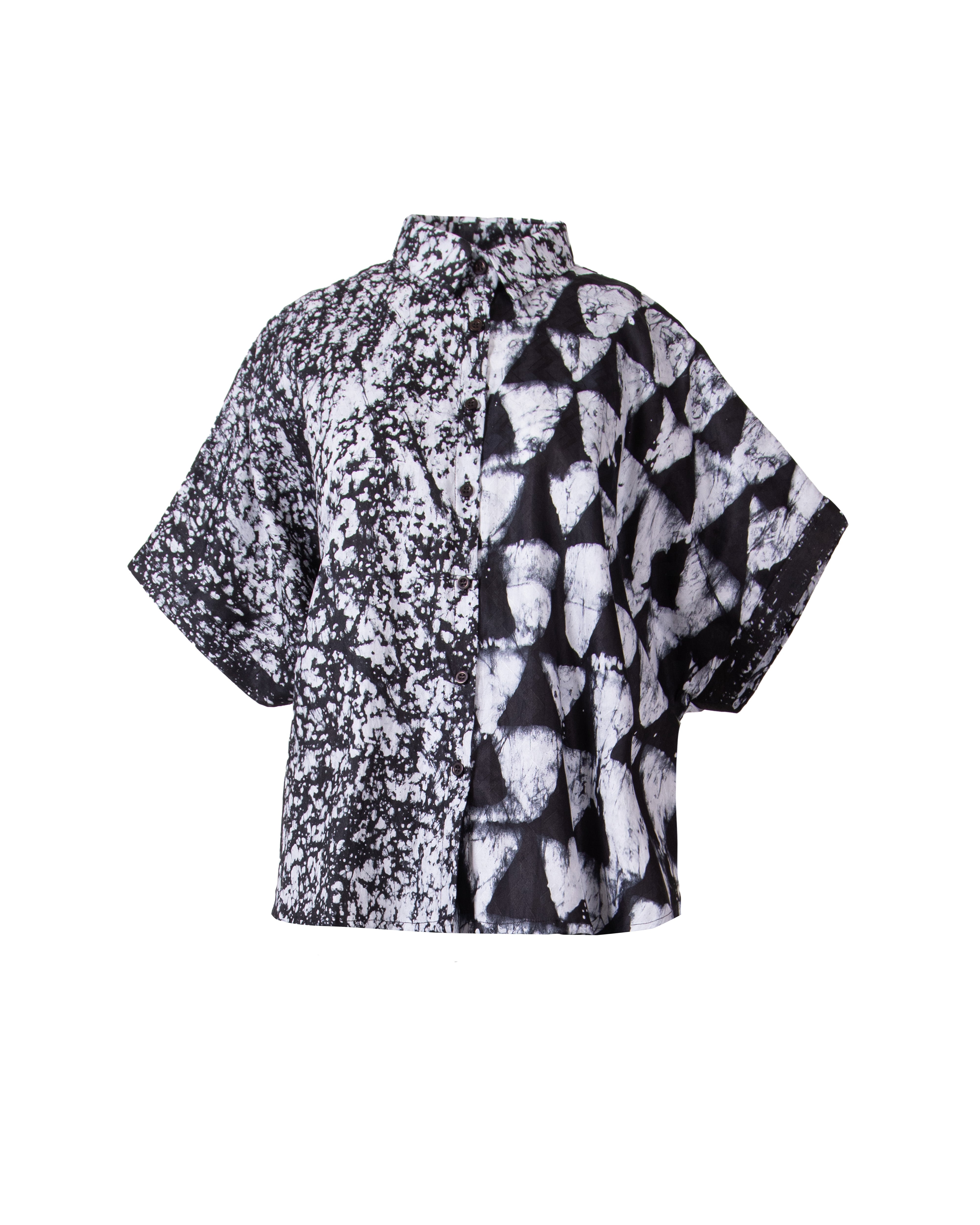 GUILLOTINE x WALDMAN Monarch Shirt Black|White – Guillotine